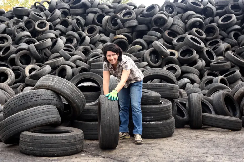 How Are Automobile Tires Recycled?