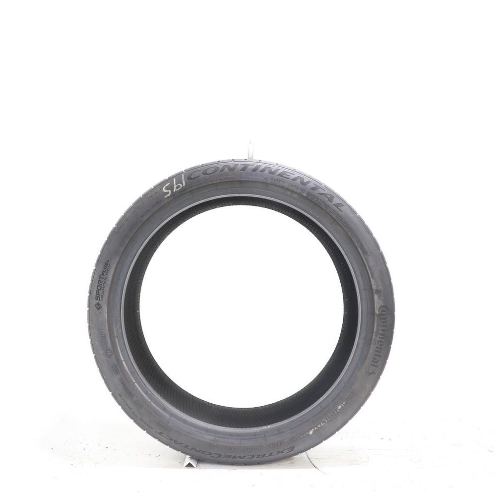 Set of (2) Used 245/35ZR19 Continental ExtremeContact DWS06 Plus 93Y - 6.5/32 | Utires