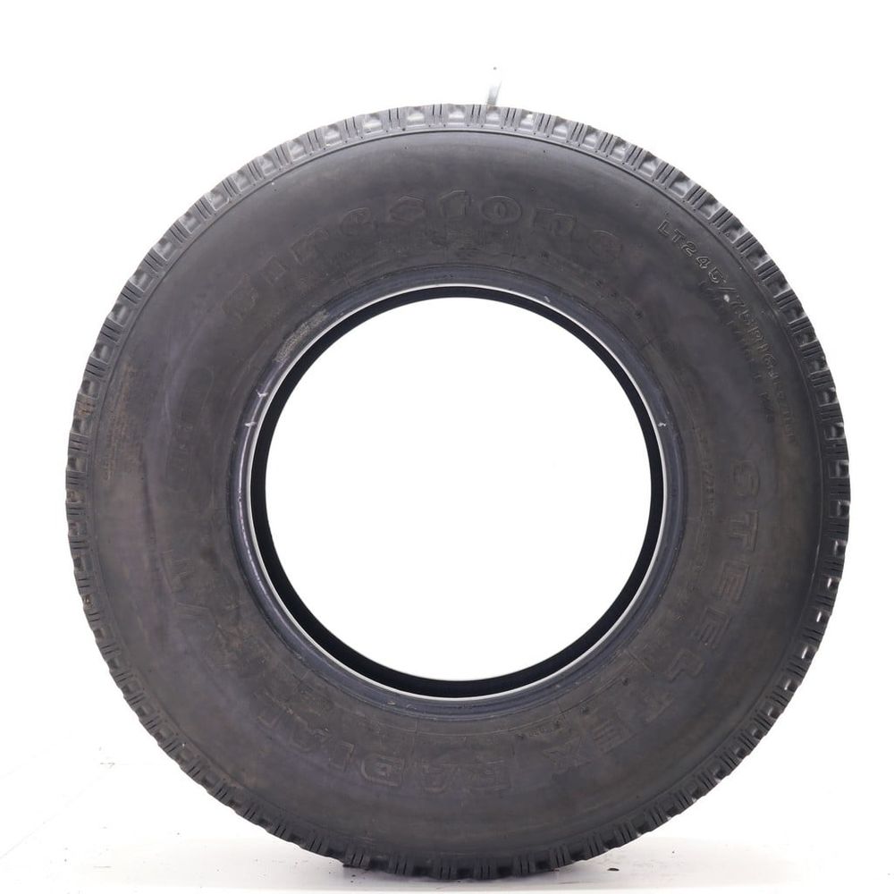 Set of (2) Used LT 245/75R16 Firestone Steeltex Radial A/T 120/116R E ...