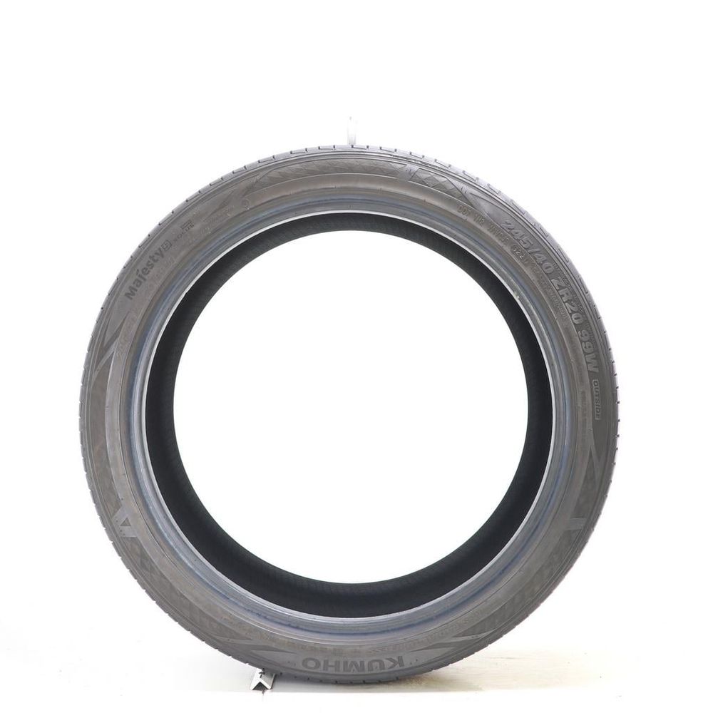 Set of (2) Used 245/40ZR20 Kumho Majesty 9 Solus TA91 99W - 7-7.5/32 | Utires