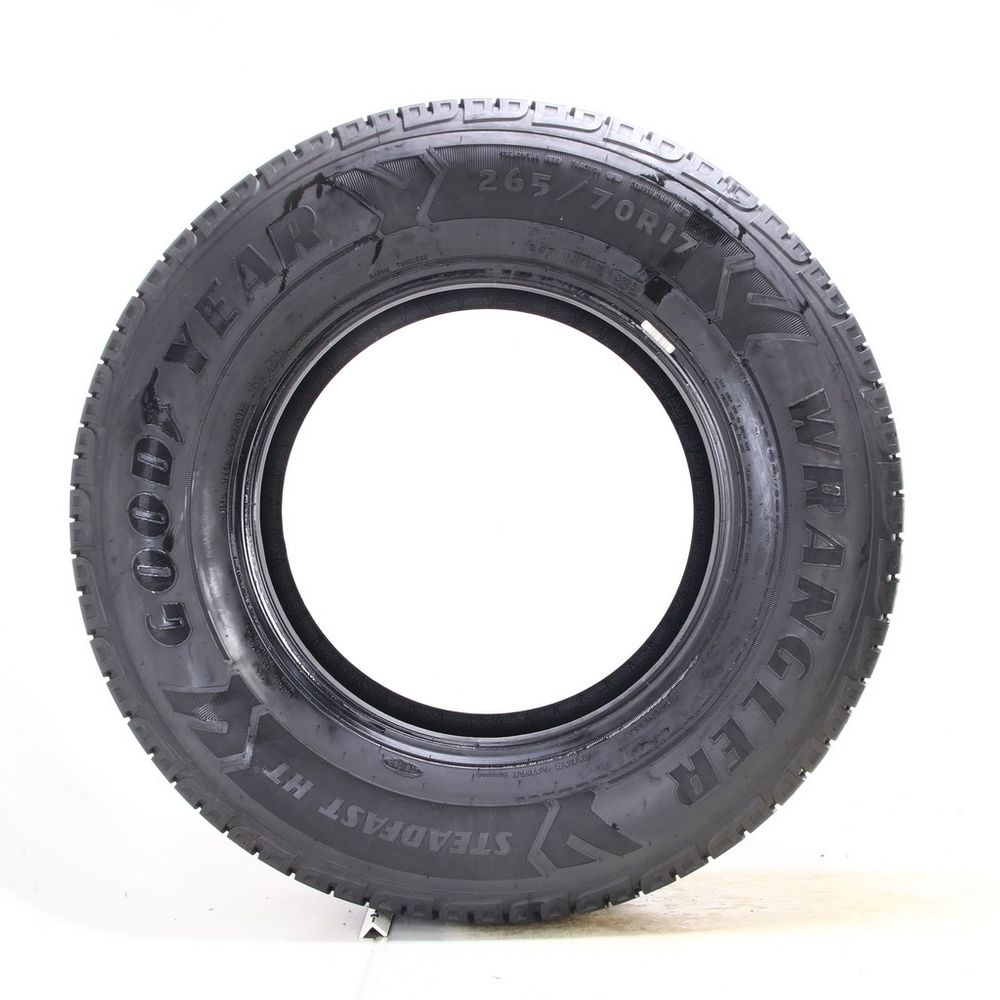Set of (2) Driven Once 265/70R17 Goodyear Wrangler Steadfast HT Kevlar ... Set of (2) Driven Once 265/70R17 Goodyear Wrangler Steadfast HT Kevlar ...