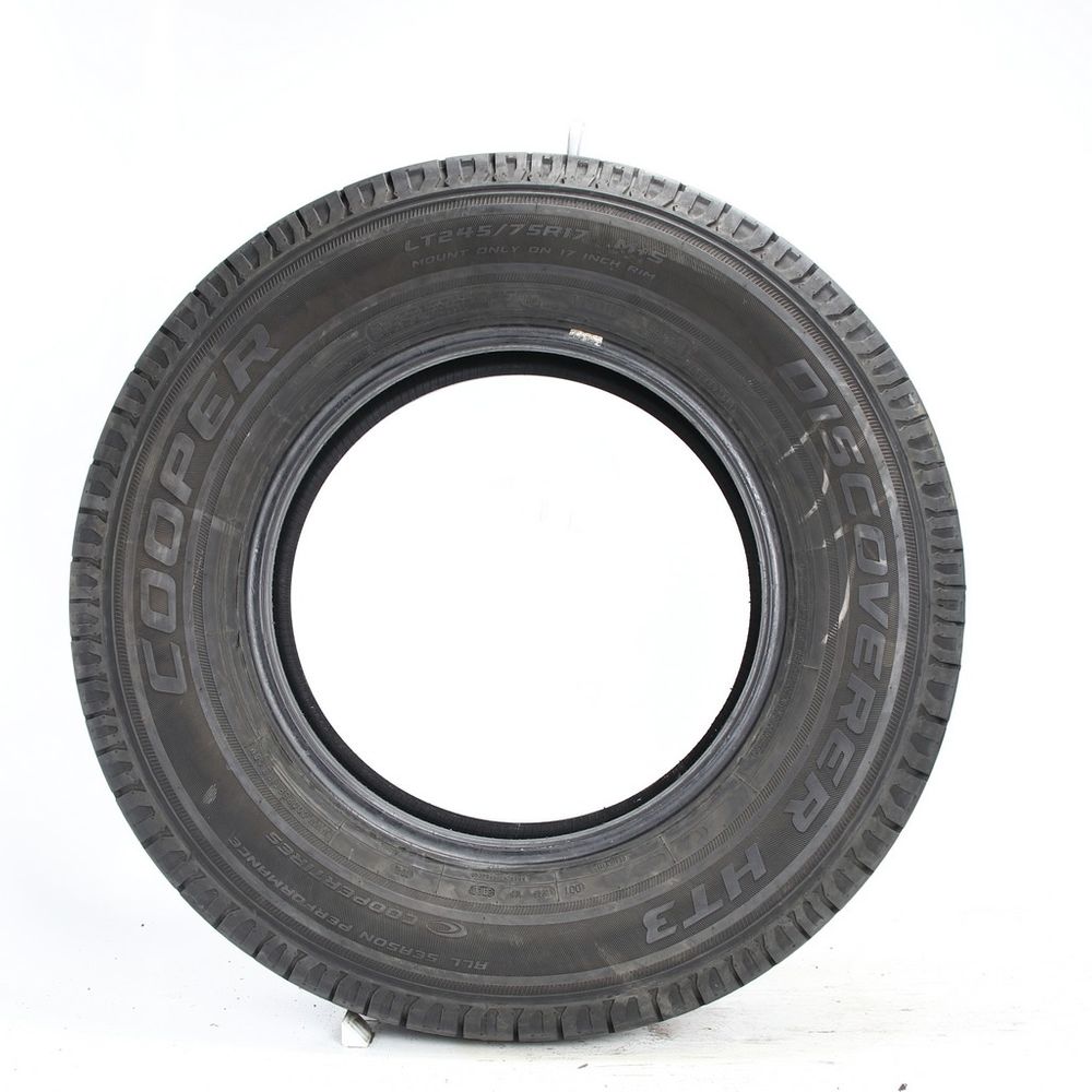 Set of (4) Used LT 245/75R17 Cooper Discoverer HT3 121/118S E - 9-10.5 ...