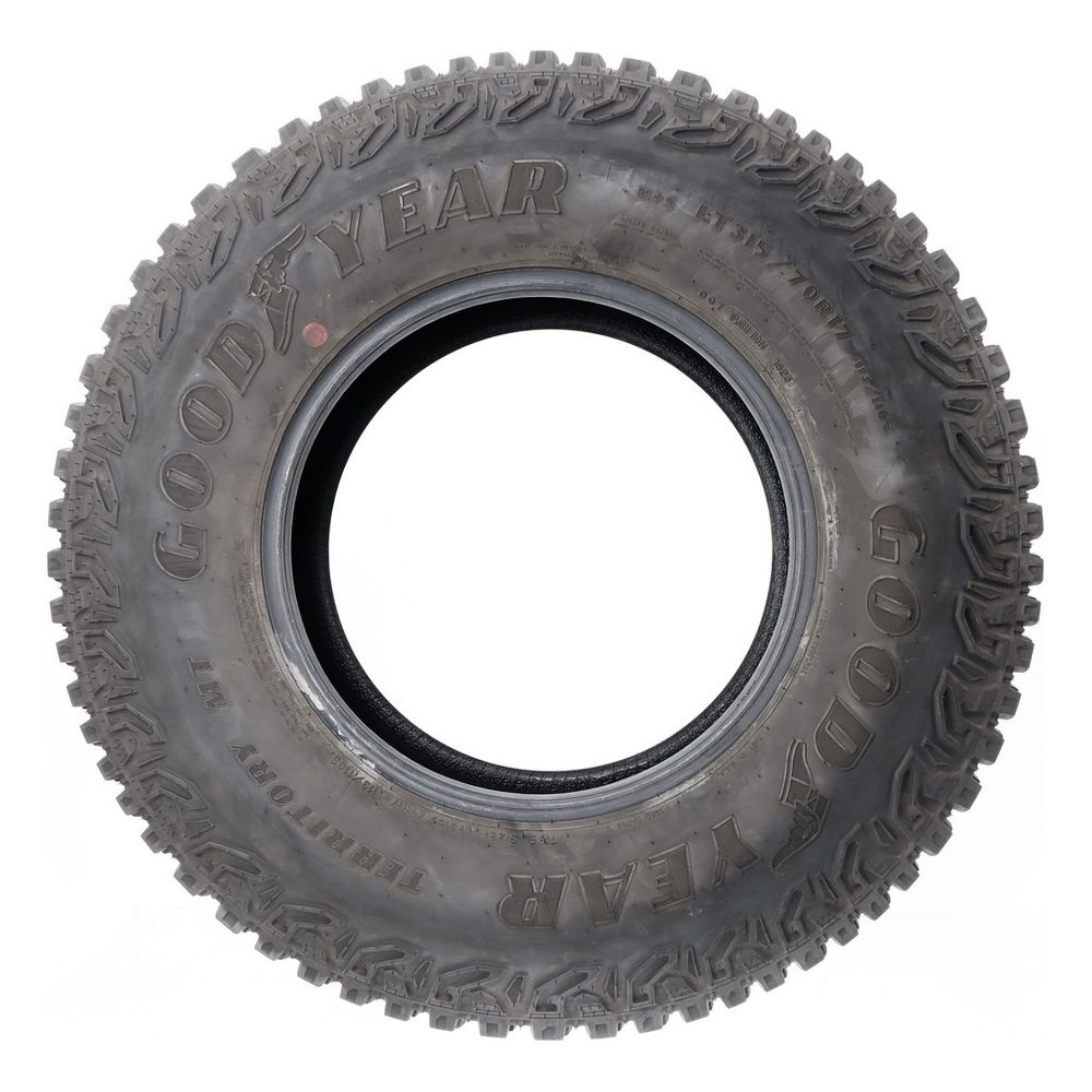 Used LT 315/70R17 Goodyear Wrangler Territory MT 113/110S - 13.5/32 ... Used LT 315/70R17 Goodyear Wrangler Territory MT 113/110S - 13.5/32 ...