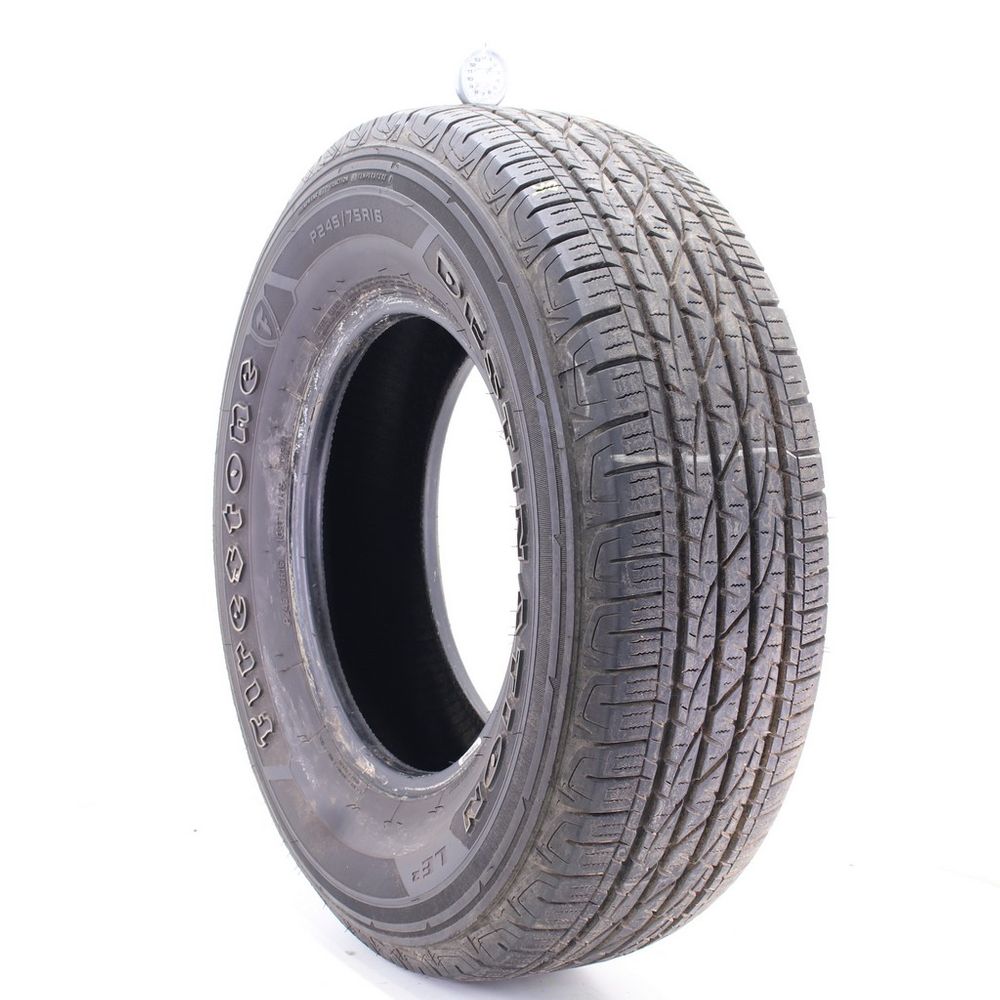 Set of (2) Used P 245/75R16 Firestone Destination LE2 109T - 8.5/32 ...