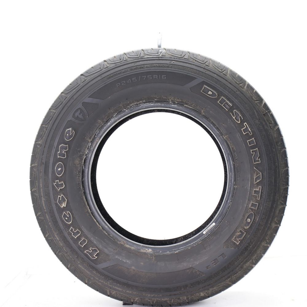 Set of (2) Used P 245/75R16 Firestone Destination LE2 109T - 8.5/32 ...