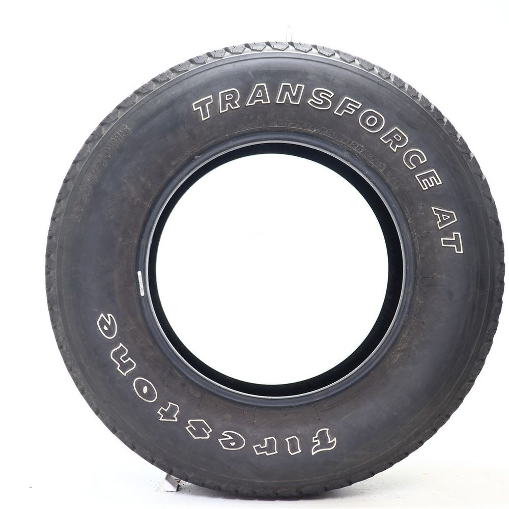Set of (2) Used LT 275/70R18 Firestone Transforce AT 125/122S E - 5-5.5 ...