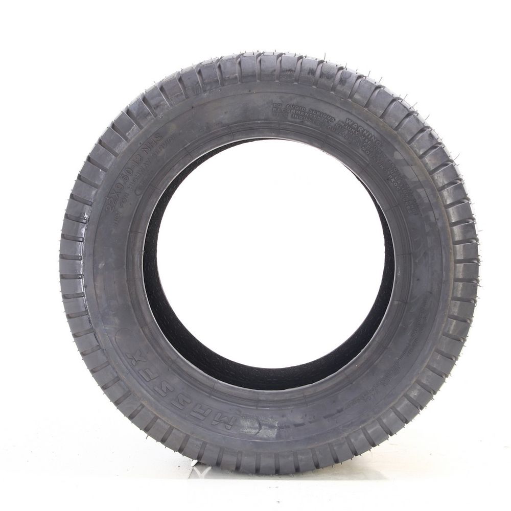Set of (2) New 22X9.5-12 Massfx Tractor Mower Tire 4 Ply 1N/A - 6.5-7/ ...