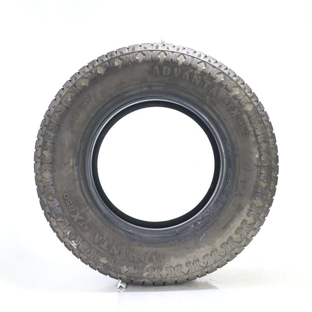 Set of (2) Used 265/70R16 Advanta ATX-850 112S - 12-13/32 | Utires