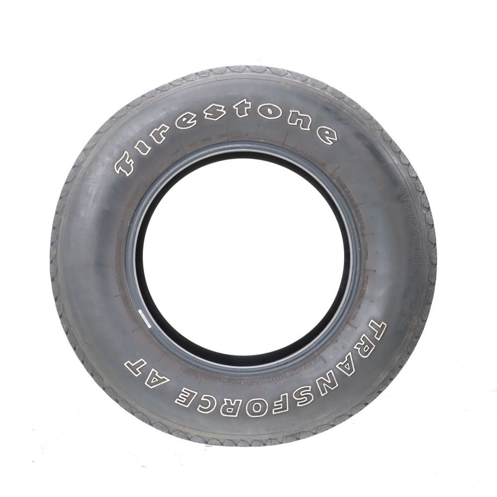 Set of (4) Used LT 275/70R18 Firestone Transforce AT 125/122S E - 6-7.5 ...