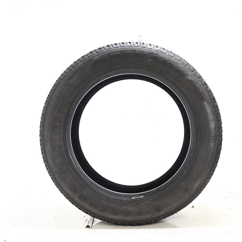 Set of (2) Used 245/55R18 Firestone Firehawk PVS 103V - 6-7/32 | Utires