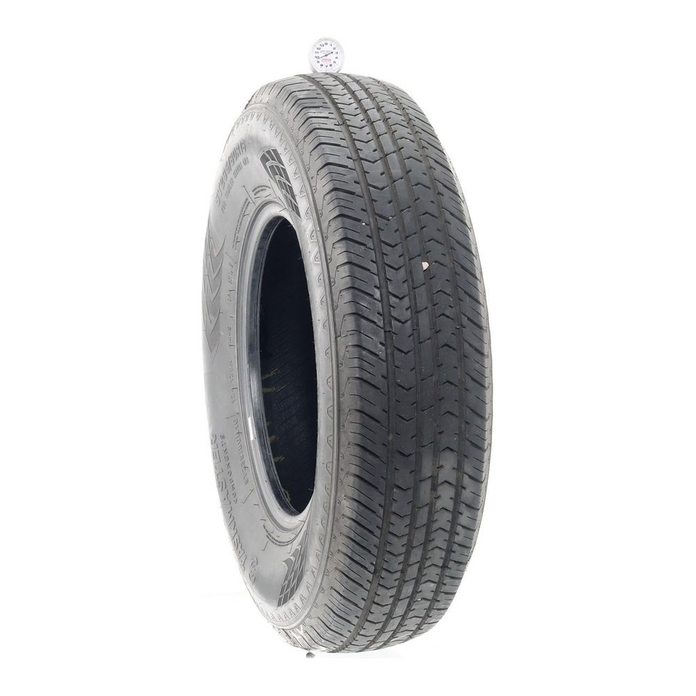 Set of (2) Used ST 235/80R16 Taskmaster Premium Trailer 124/120N E - 9. ...