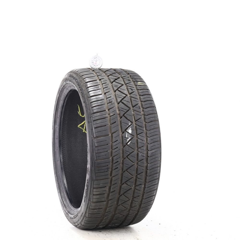 Set of (2) Used 255/35ZR18 Continental SureContact RX 94Y - 7-7.5/32 ...