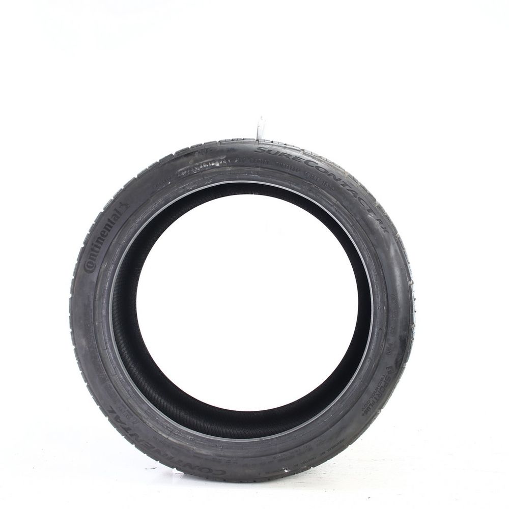 Set of (2) Used 255/35ZR18 Continental SureContact RX 94Y - 7-7.5/32 ...
