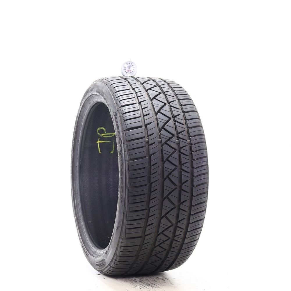 Set of (2) Used 255/35ZR18 Continental SureContact RX 94Y - 7-7.5/32 ...