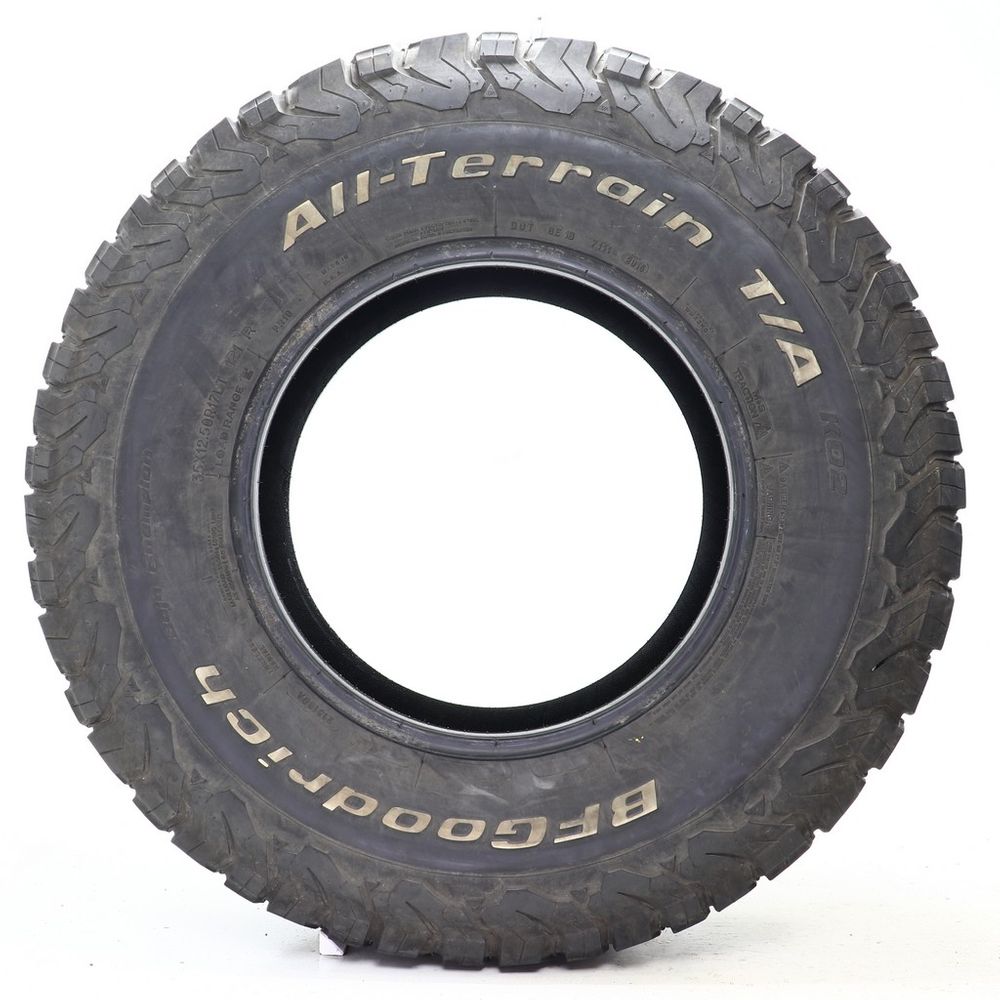 Set of (2) Used LT 35X12.5R17 BFGoodrich All-Terrain T/A KO2 121R - 6-7 ...