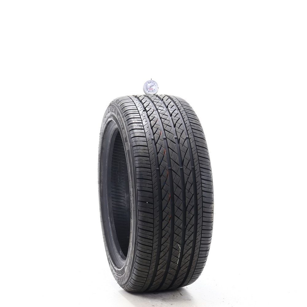 Set of (2) Used 245/45RF17 Bridgestone Potenza RE97AS RFT 95V - 8.5-9/ ...