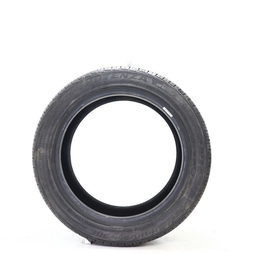 Set of (2) Used 245/45RF17 Bridgestone Potenza RE97AS RFT 95V - 8.5-9/ ...