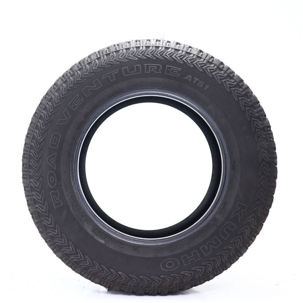 Set of (2) Used 265/70R17 Kumho Road Venture AT51 113T - 5.5-6/32 | Utires