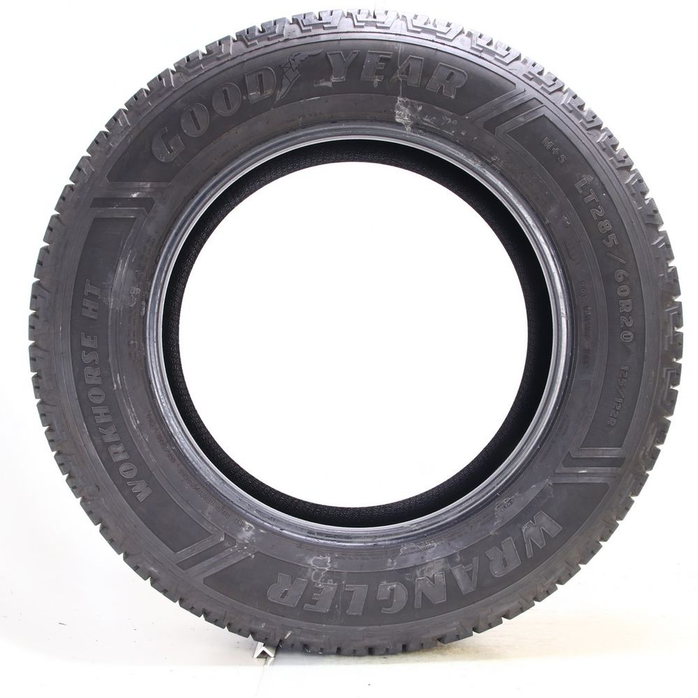 Set of (2) Used LT 285/60R20 Goodyear Wrangler Workhorse HT 125/122R E - 10.5-11.5/32 | Utires