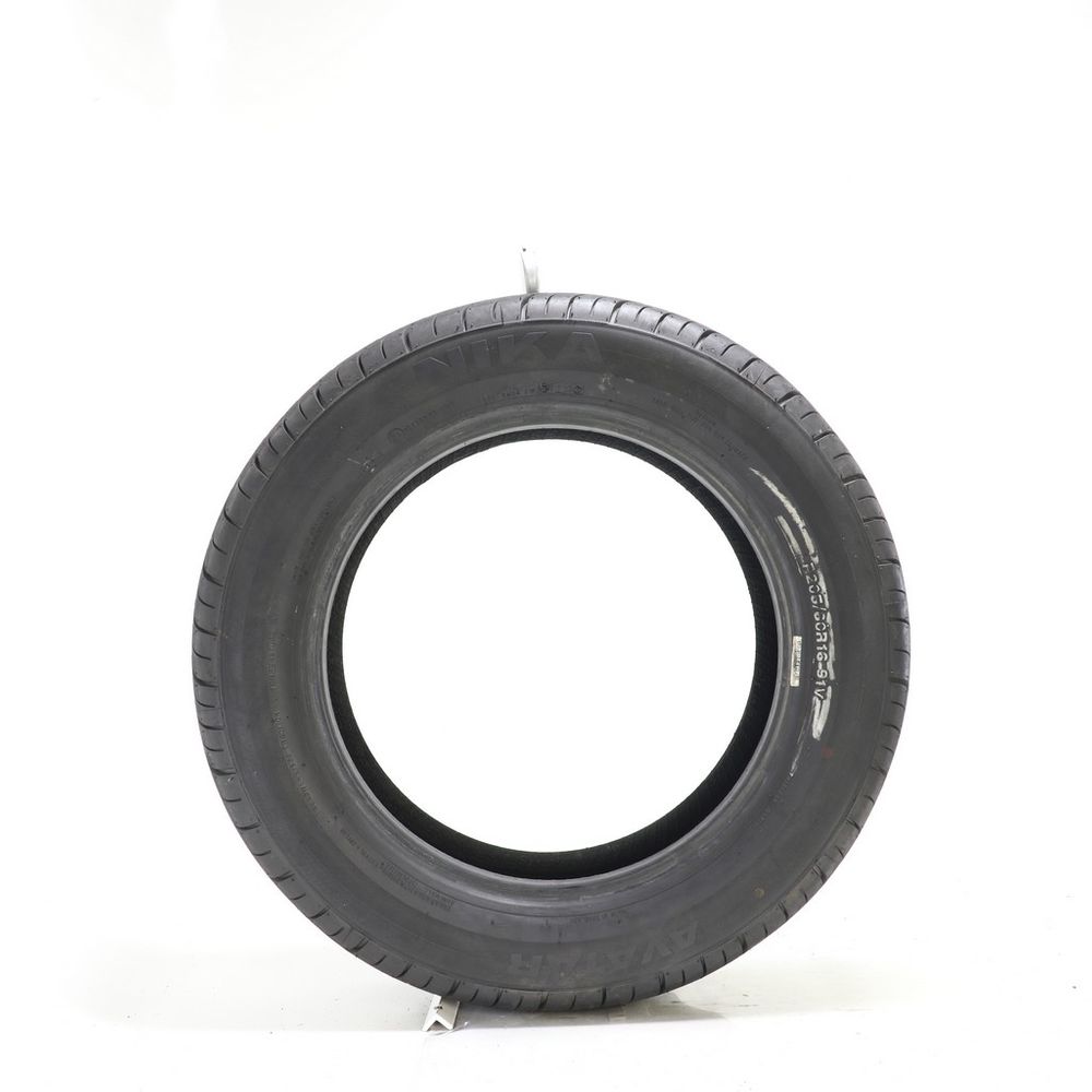 Set of (2) Used 205/60R16 Nika Avatar 91V - 9/32 | Utires