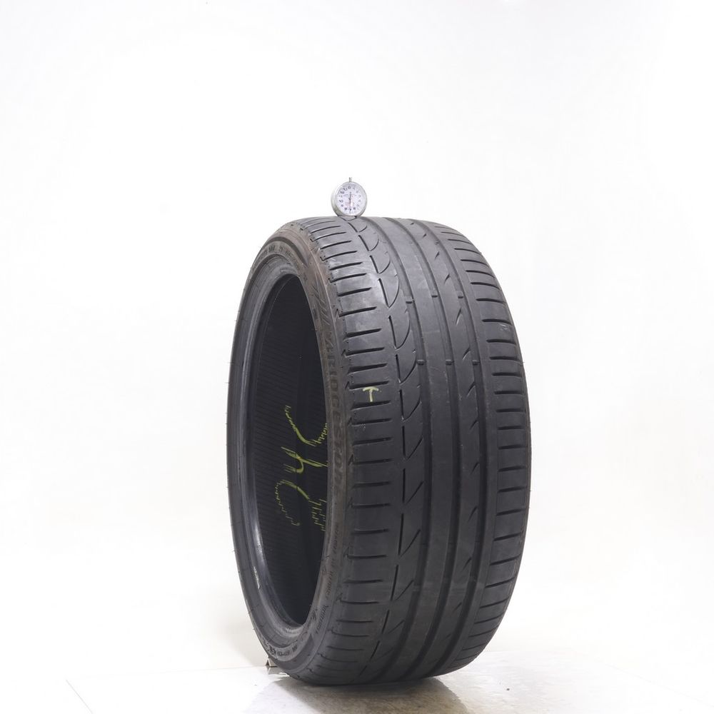 Set of (2) Used 245/35R19 Bridgestone Potenza S001 AO 93Y - 7/32 | Utires