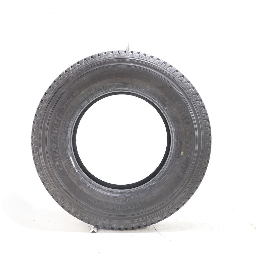 Set of (2) Used LT 225/75R16 Bridgestone Duravis M700 HD 115/112R E ...