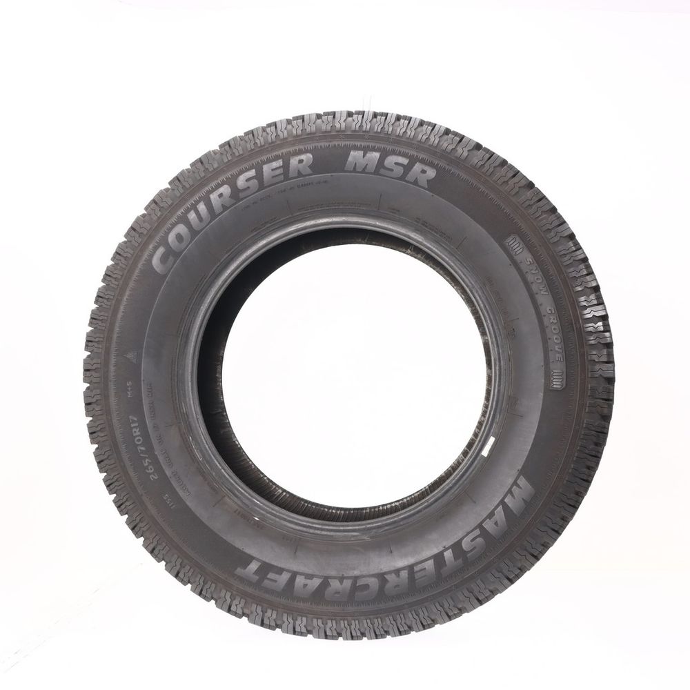 Set of (2) Used 265/70R17 Mastercraft Courser MSR 115S - 12.5/32 | Utires