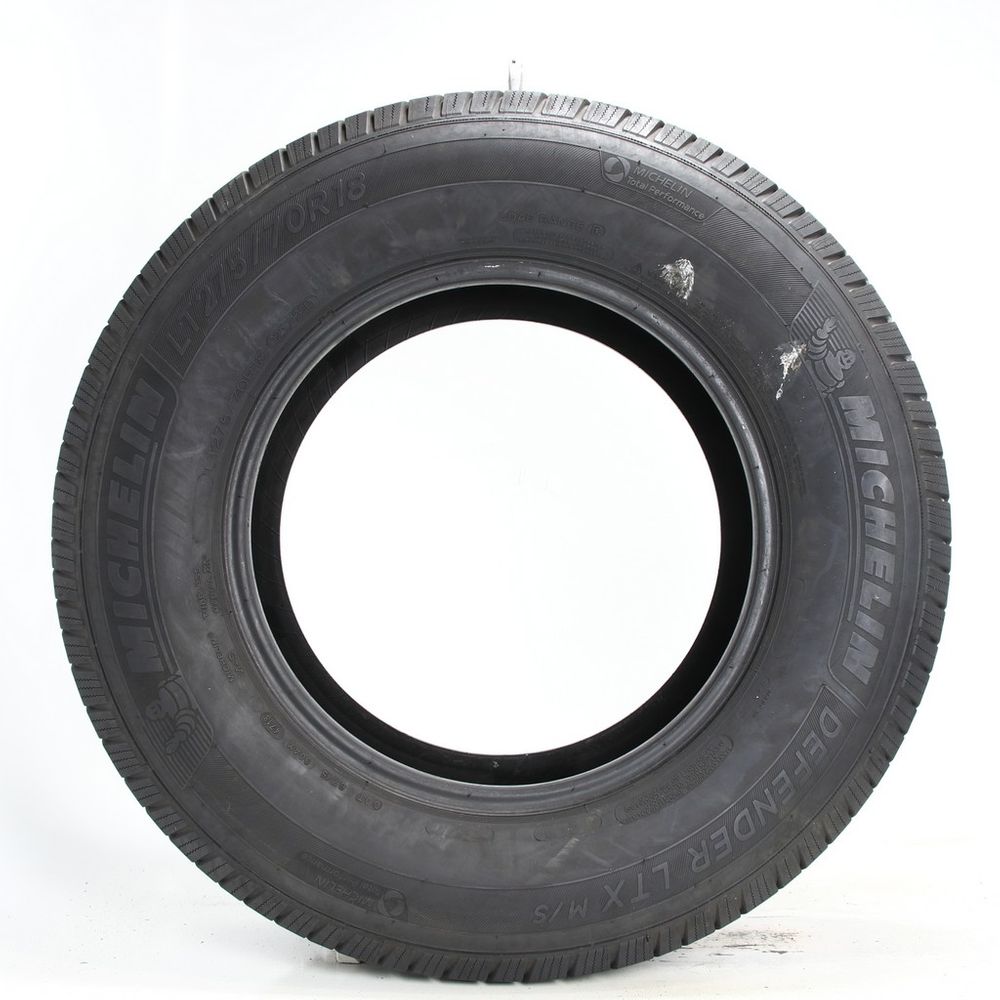 Set of (4) Used LT 275/70R18 Michelin Defender LTX M/S 125/122R E - 7-8 ...