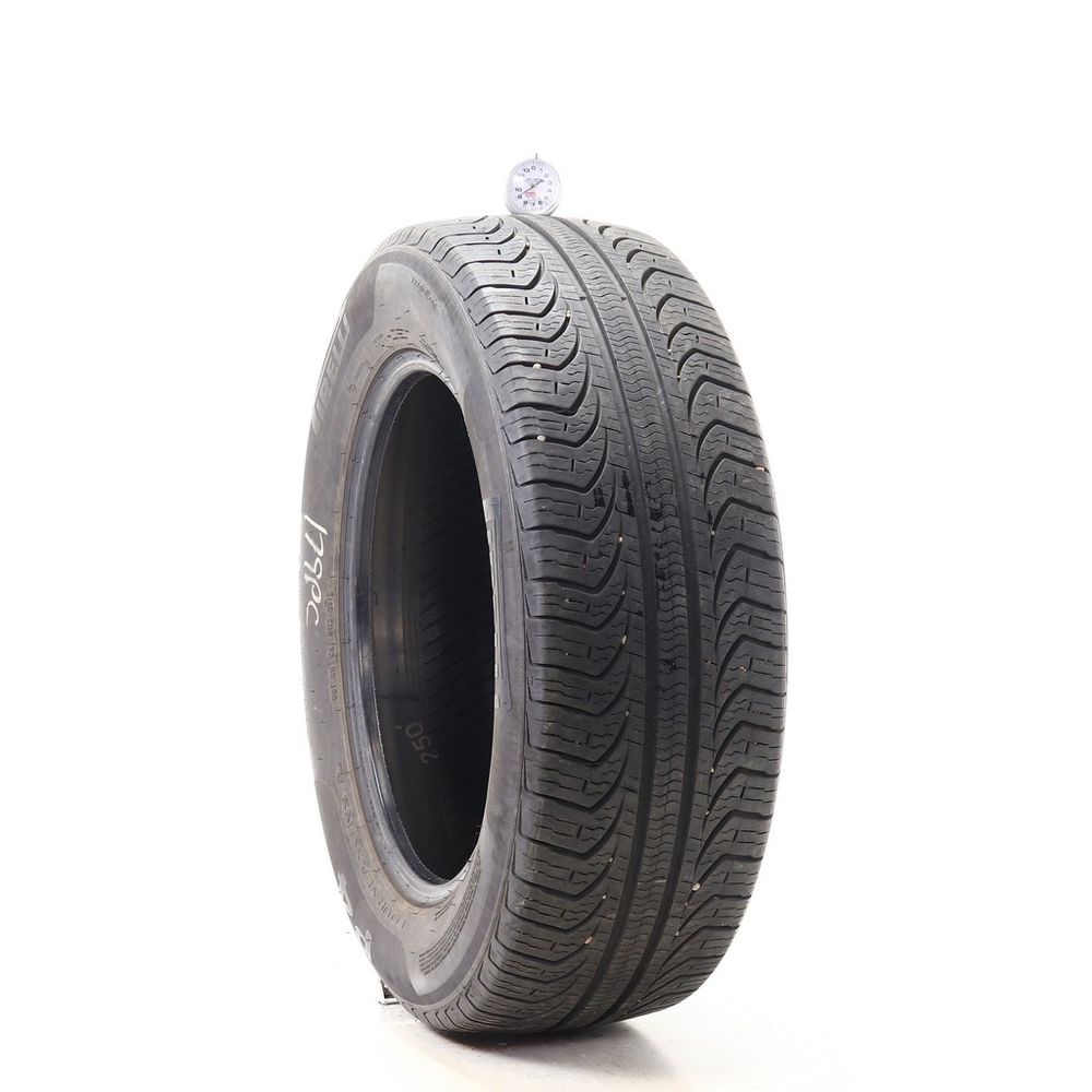 Set of (2) Used 225/60R17 Pirelli P4 Four Seasons Plus 99T - 8-9/32 ...