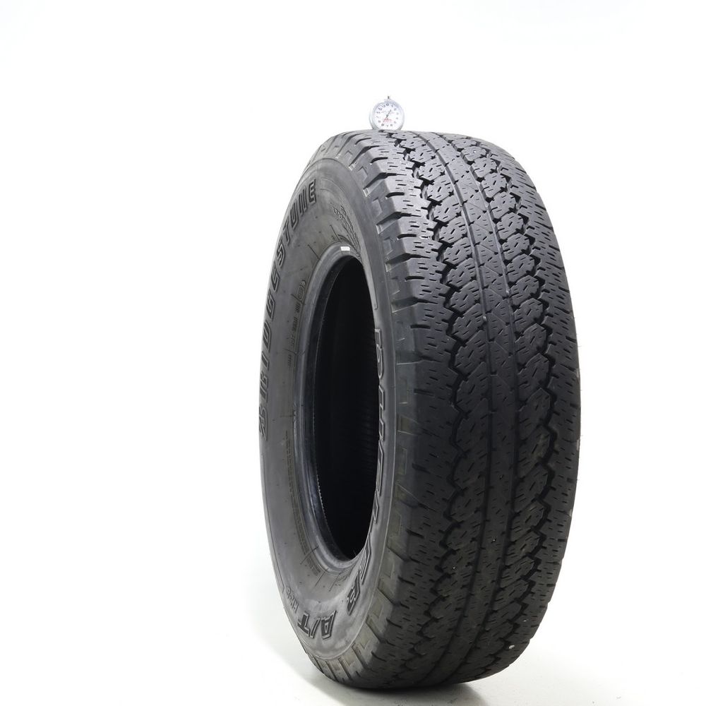 Set of (2) Used LT 265/70R17 Bridgestone Dueler A/T RH-S 112/109Q C - 7.5-8/32 | Utires