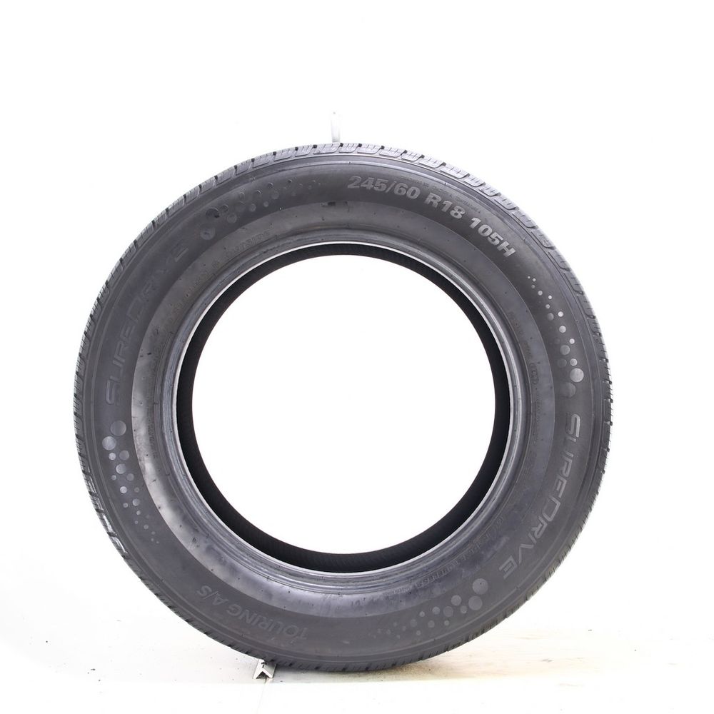 Set of (4) Used 245/60R18 SureDrive Touring A/S TA71 105H - 8-9/32 | Utires