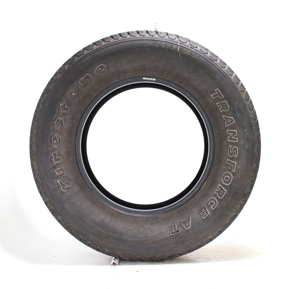 Set of (4) Used LT 275/70R18 Firestone Transforce AT 125/122S E - 8.5 ...