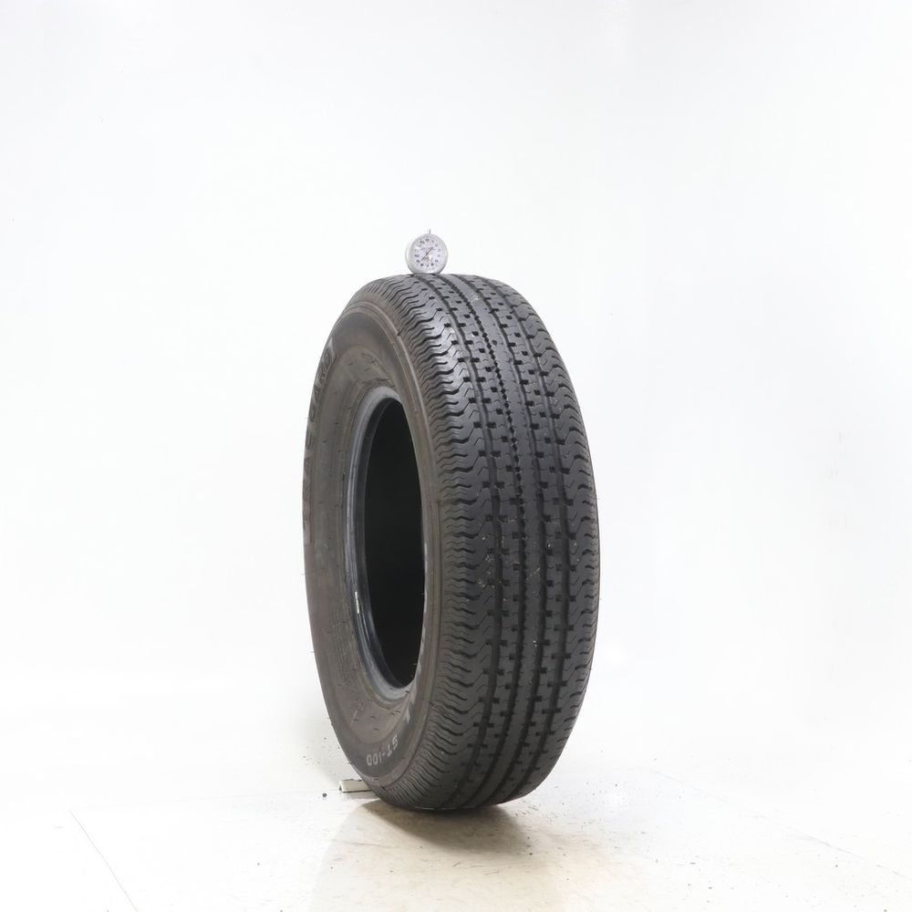 Set of (2) Used ST 205/75R14 Trac-Gard ST-100 Radial 100/96M C - 8.5/32 ...