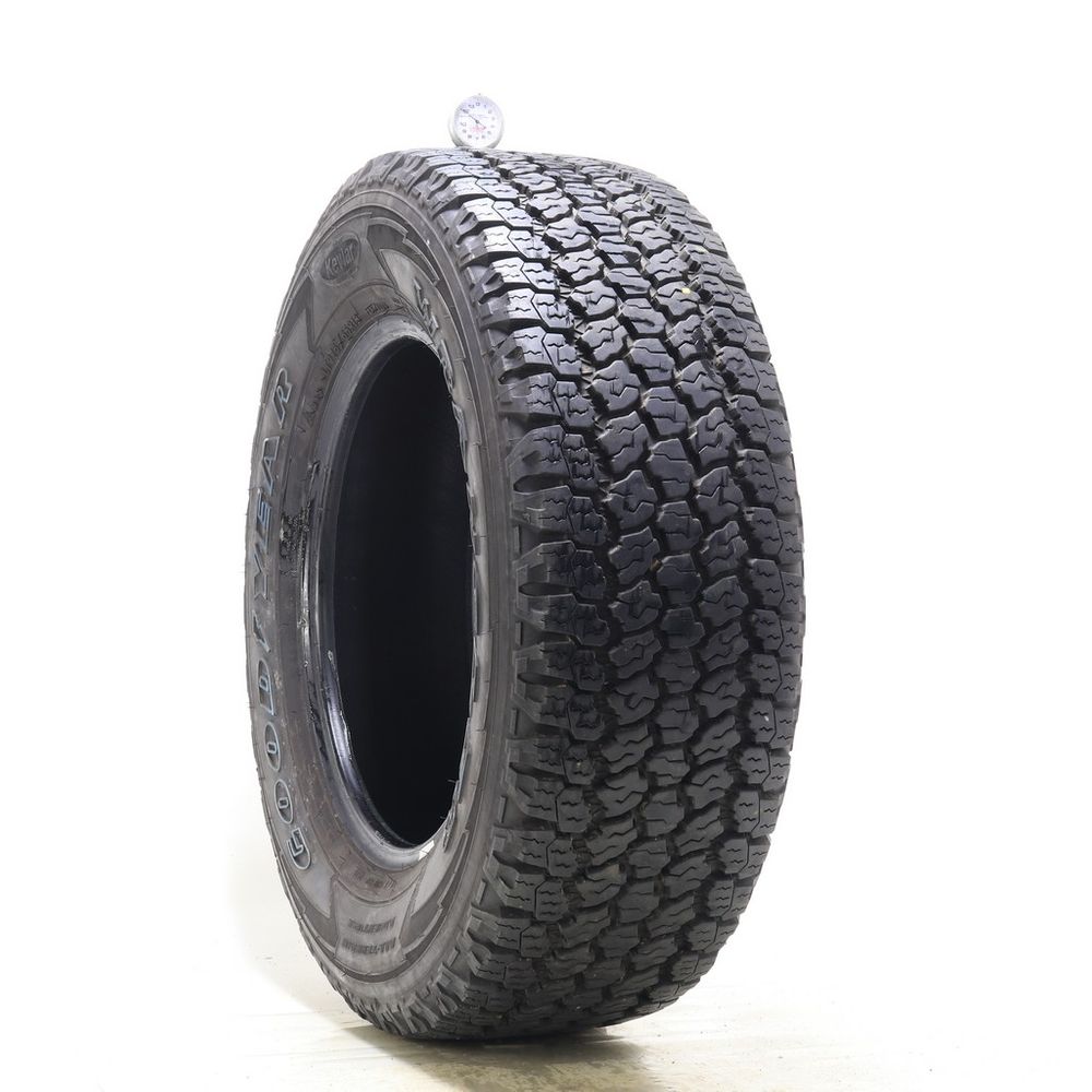 Set of (2) Used LT 275/65R18 Goodyear Wrangler All-Terrain Adventure Kevlar 123/120S E - 11.5-12 ...